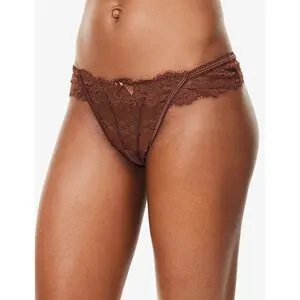 Lounge Flutter Lace Thong
