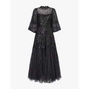Needle & Thread Puff Sleeve Evening Dresses