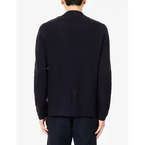 Paul Smith Notched-lapel Wool Cardigan