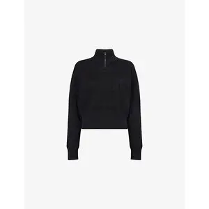 The North Face Half-zip Logo Knitted Jumper - Tnf Black