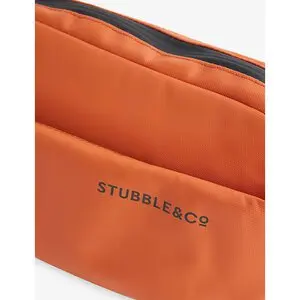 STUBBLE & CO Logo-print Woven Crossbody Bag