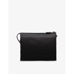Prada Re-nylon And Saffiano Leather Pouch