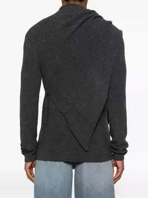 ENTIRE STUDIOS High-neck Sweater - Grey