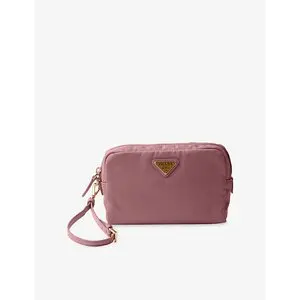 Prada Woven Pouch Pink