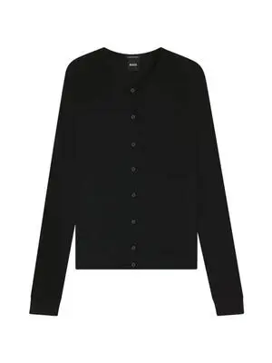 BOSS Buttoned Long-sleeves Cardigan