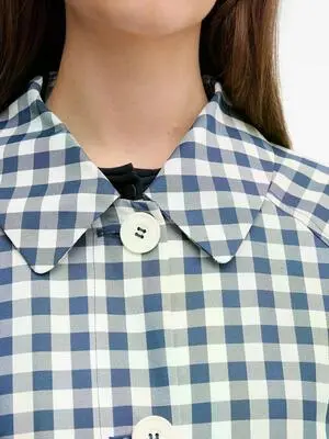 BENETTON Gingham-check Coat
