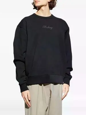 Burberry Embroidered Logo Sweatshirt