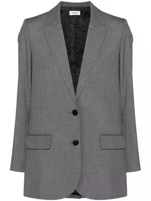 Zadig&Voltaire Rhinestone-slogan Blazer