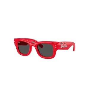 Ray-ban Wayfarer Puffer Crystal Edition Sunglasses 47-23 Red & Strass