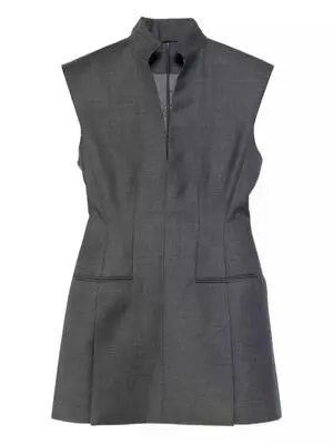 Givenchy Wool Mini Dress - Grey