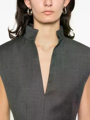 Givenchy Wool Mini Dress - Grey