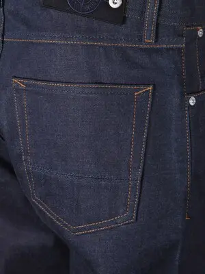 Stone Island Selvedge Regular Trousers - Blue