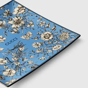Gucci Flora Sketch Print Large Trinket Tray