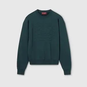 Gucci Brushed Cotton Jersey Sweatshirt