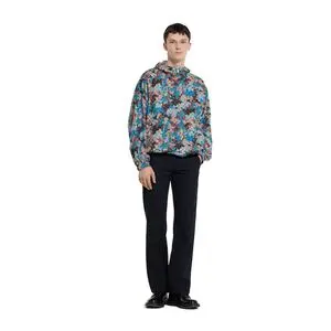 Gucci Printed Technical Poplin Zip Jacket