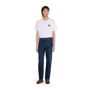 Gucci Slim Fit Cotton Denim Pants - Blue