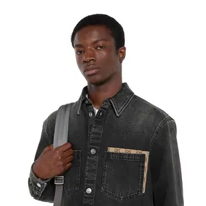Gucci Washed Cotton Denim Shirt