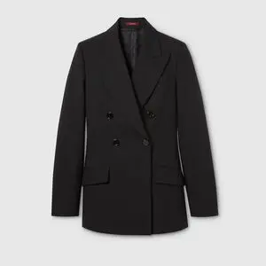Gucci Double-breasted Light Wool Jacket