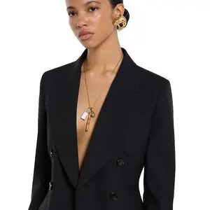 Gucci Double-breasted Light Wool Jacket