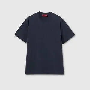 Gucci Cotton Jersey T-shirt With Embroidery