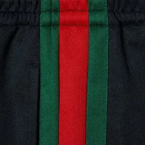 Gucci Technical Jersey Sportswear Pants With Web - Blue
