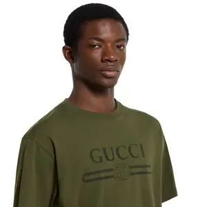 Gucci Cotton Jersey T-shirt With Print
