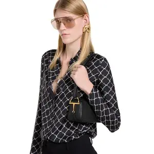 Gucci Half Horsebit Mini Shoulder Bag - Black