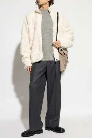 JIL SANDER Cotton Jacket With Stand-up Collar