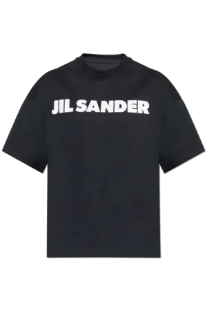 JIL SANDER Logo T-shirt - Black