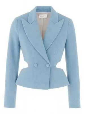 Nina Ricci Jacket With Cut-out - Blue