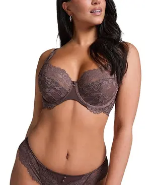 Hunkemoller Daisy Non-padded Underwired Bra - Brown