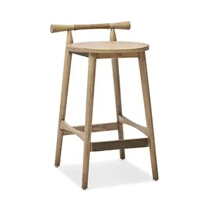 INTERLUDE HOME Madeira Counter Stool - Taupe