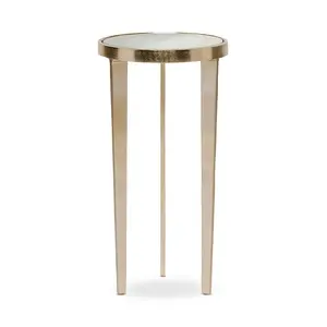 INTERLUDE HOME Jan Round Drink Table - Boraglass