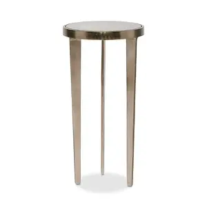 INTERLUDE HOME Jan Round Drink Table - Bronze