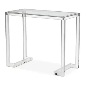 INTERLUDE HOME Ava Console Table - Glass
