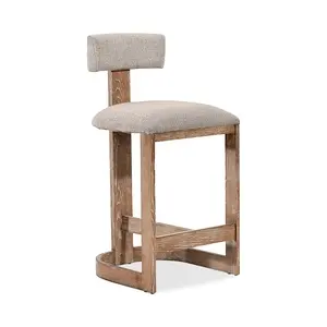 INTERLUDE HOME Brooklyn Counter Stool - Flax