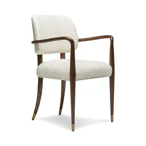 INTERLUDE HOME Serafina Arm Chair - Walut