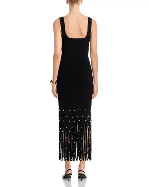 Simkhai Romelia Midi Dress - Black