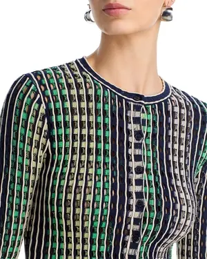 Simkhai Mabel Open Stitch Cardigan