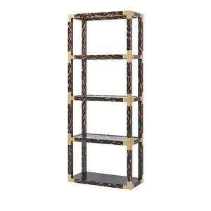 THEODORE ALEXANDER Arakan Etagere - Pcf-calico