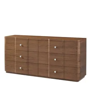 THEODORE ALEXANDER Coronet Walnut Dresser - Finish Vcf-auburn