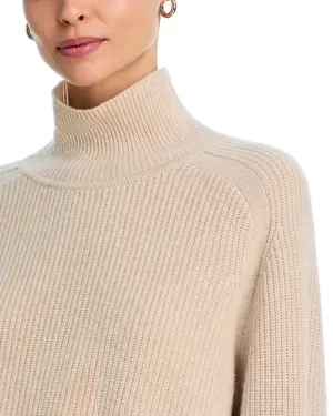 Guest In Residence Cashmere Mock Neck Sweater