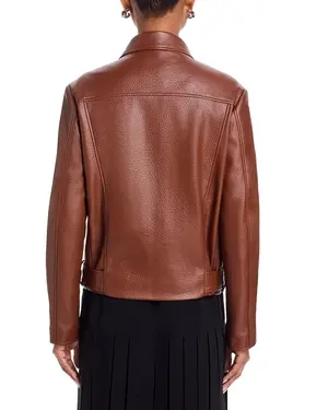 Essentiel Antwerp Faux Leather Moto Jacket