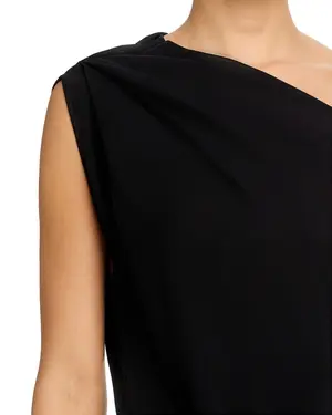 Co Draped Off Shoulder Dress