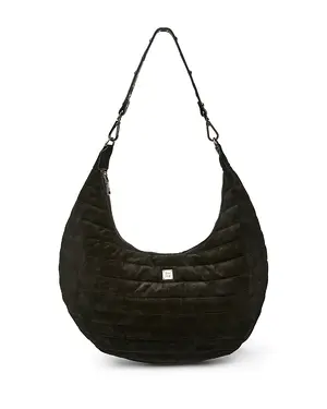 THINK ROYLN Moonbeam Medium Quilted Shoulder Bag - Black Multi