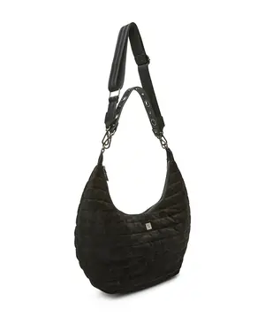 THINK ROYLN Moonbeam Medium Quilted Shoulder Bag - Black Multi