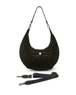 THINK ROYLN Moonbeam Medium Quilted Shoulder Bag - Black Multi