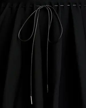Brandon Maxwell Cleo Mini Dress