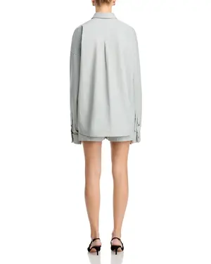 Brandon Maxwell Harvey Boyfriend Shirt