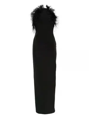 Attico Feathered Evening Dresses